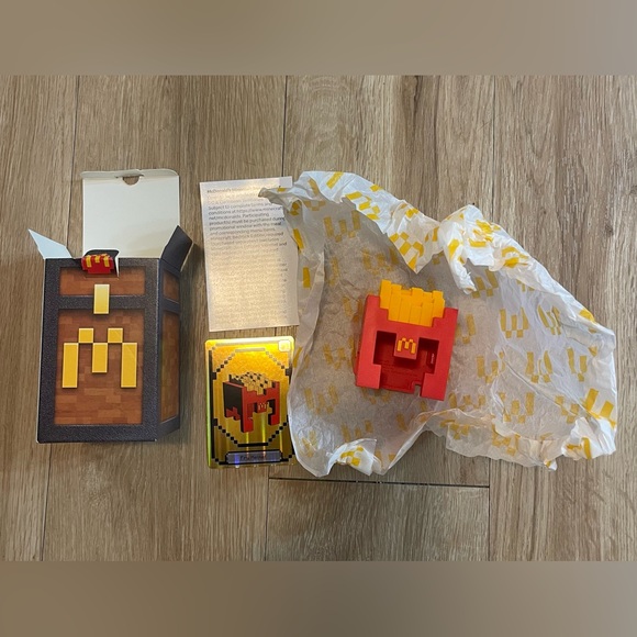McDonald's | Toys | Mcdonalds A Minecraft Movie Fry Helmet | Poshmark
